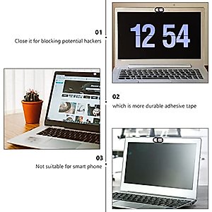 SOLUSTRE Tableta 6pcs Thin Tablet Office Privacy Laptop Lovely Smartphone Computer for Animal Sticker Web Camera Anti Ultra Slide Kitten Pattern Blocker Slider Lens Cartoon Cat Camera Slider