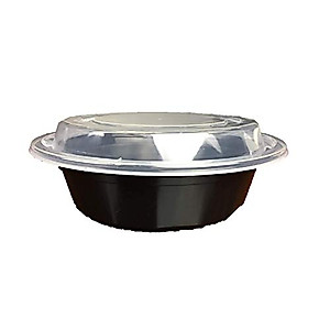 TD F6016 16oz. 150-Pack BPA Free Microwavable Meal Prep Container with Lid