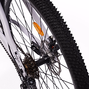 OCASAMI 26 Inch Folding Mountai Bike | Foldable Bike for Adults | 21 Speed Folding Bicycle with High-Carbon Steel | Dual Disc Brake | Adult Folding Bikes Folding MTB for Adults/Men/Women