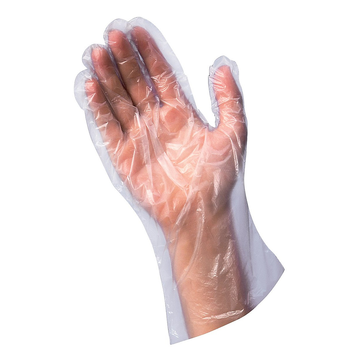 Clean Ones Disposable HDPE Poly Gloves, One Size Fits All - 500ct