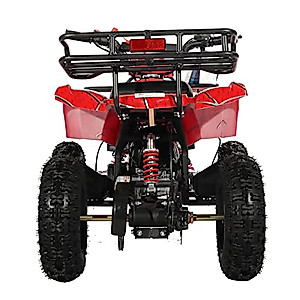 X-PRO Eagle 40cc ATV 4 Wheelers 40cc ATV Quads Quad with 6” Tires (Spider Red)