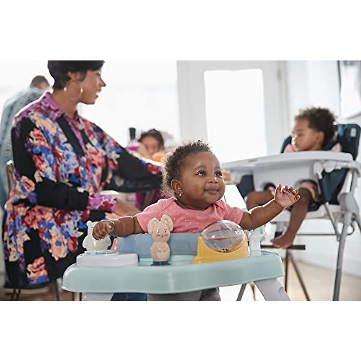 Cosco Play-in-Place Activity Center, Stationary Activity Center and Jumper, Organic Waves