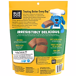 Blue Dog Bakery Natural Dog Treats, Softies, Peanut Butter Flavor, 16.2oz Bag, 1 Bag