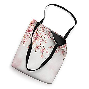 Japan Pink Flower Gift Sakura Florist Anime Cherry Blossom Tote Bag