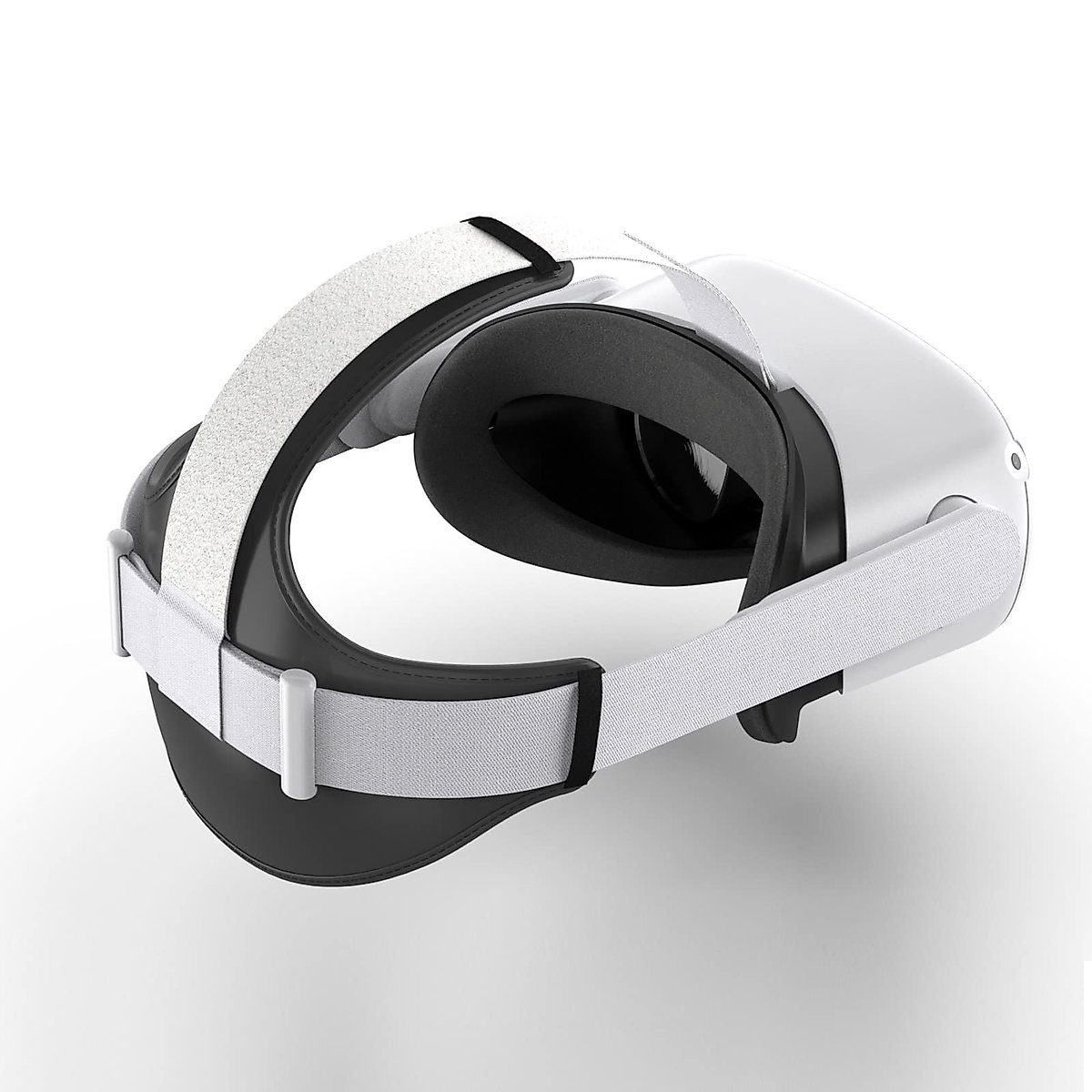 Smatree Head Cushion T-Shaped Compatible with Quest 2 Elite Strap, Balance Gravity Pressure, Soft PU Material Replacement Cushion Compatible for Quest 2 Headset(Only Head Cushion)