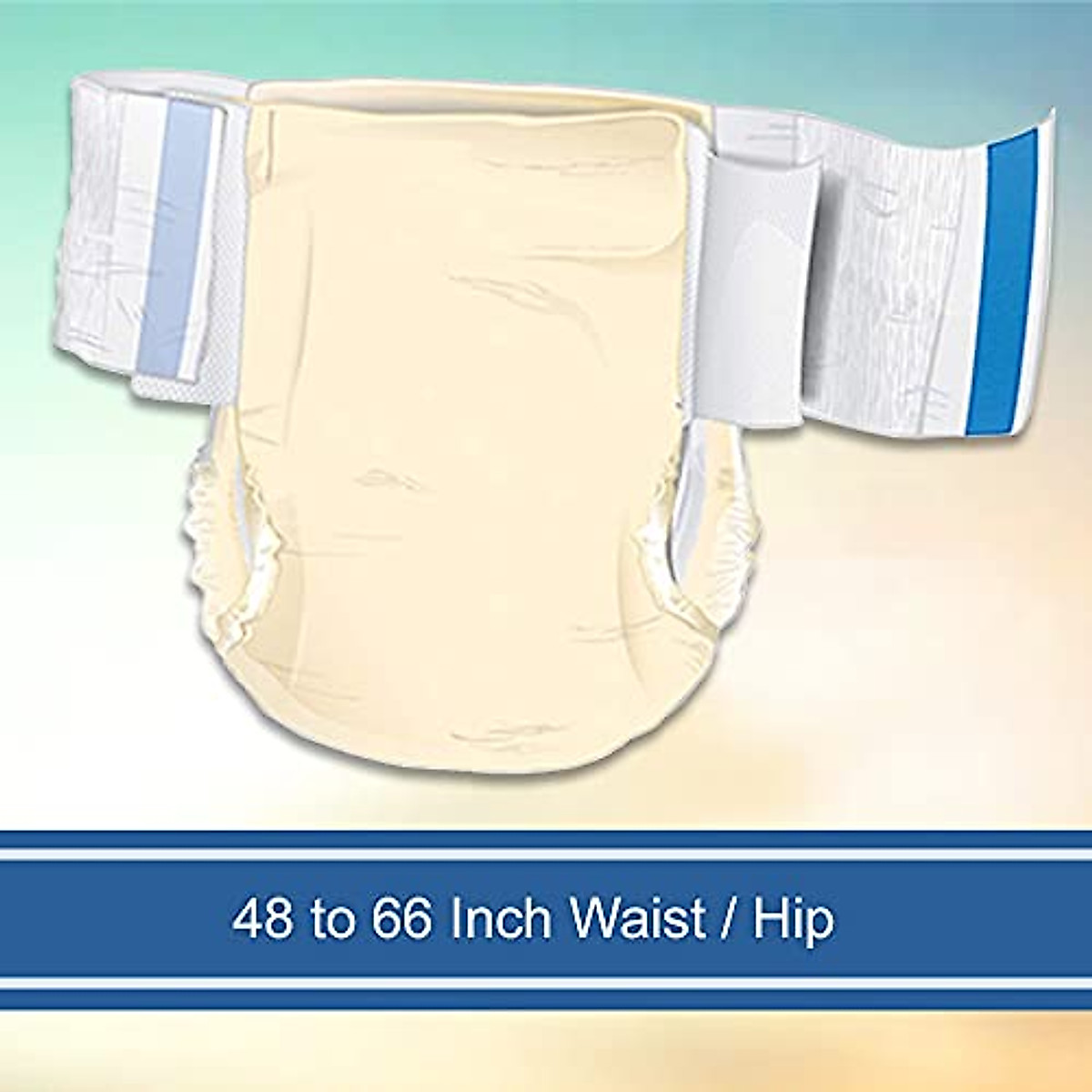 McKesson Ultra Plus Stretch Briefs, Incontinence, Heavy Absorbency, XL, 20 Count, 4 Packs, 80 Total