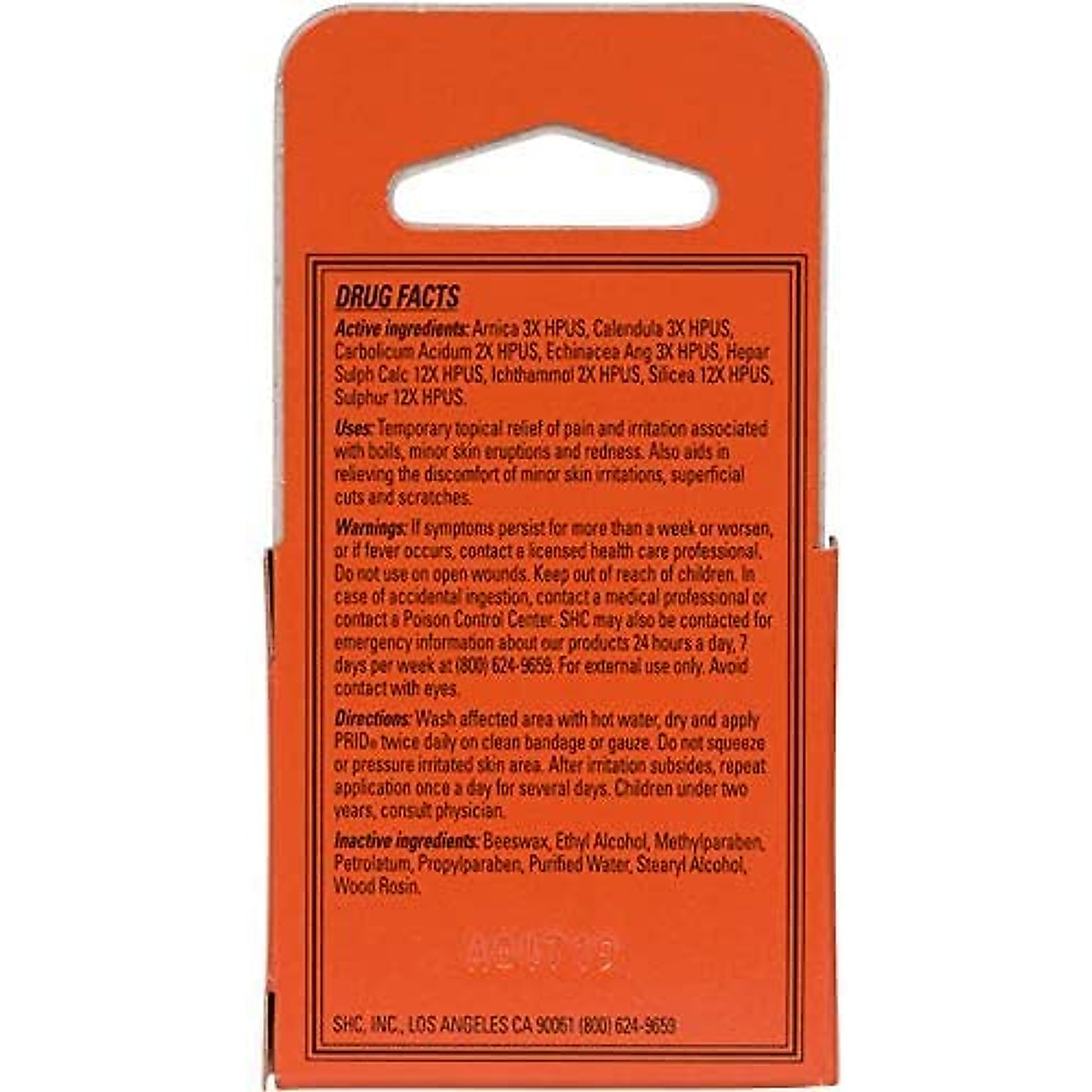 Hyland's Prid Drawing Salve ( 1x18 GM)