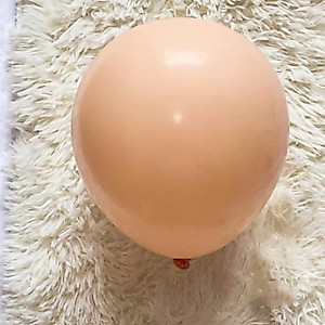 Retro Nude Balloons 55 pcs Nude Party Latex Balloon 18inch + 12inch + 5inch for Happy Birthday Baby Shower Wedding Decorations