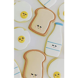 Slice of Bread Cookie Cutter 3.75" Made in USA by Ann Clark