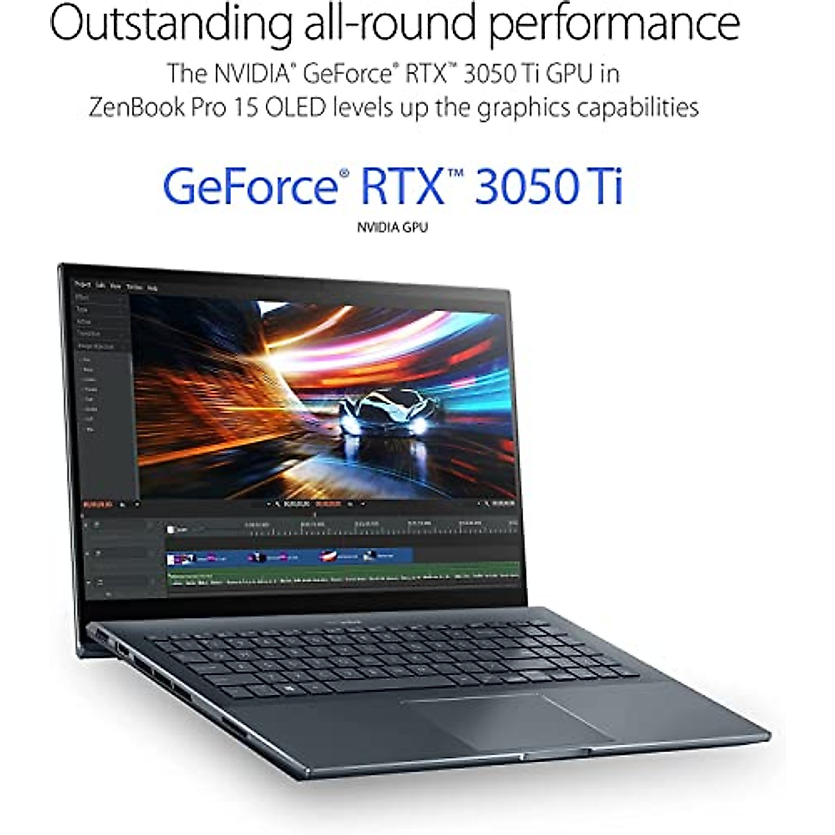 ASUS ZenBook Pro 15 UM535 OLED 15.6" FHD Touchscreen (AMD Ryzen 7 5800H , 16GB RAM, 1TB SSD, GeForce RTX 3050 Ti, 8-Core Beat i7-11370H) Business Workstation Laptop , Up to 18 Hrs Battery, Win 11 Pro