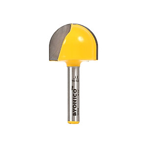 YONICO 19105q 1-Inch Diameter Core Box Router Bit 1/4-Inch Shank