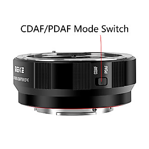Meike MK-EFTE-B Auto-Focus Mount Adapter for Canon EF/EF-S Lenses to Sony E Mount Cameras A7SII A7 A6000 A6500 A7SIII A9, etc