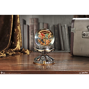 Nemesis Now Officially Licensed Harry Potter Wand Snow Globe, Silver, 16.5cm