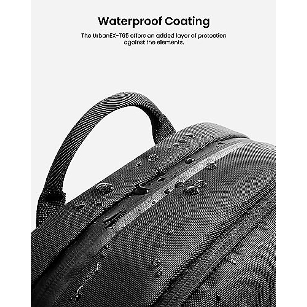 tomtoc 15.6 Inch Laptop Backpack, Minimalist Waterproof Casual Daypack Commute Computer Backpack, A Smart Look for The City and Office, Work, Study, or Weekend Excursions, 20L