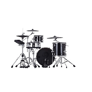 Roland VAD504 V-Drums Acoustic Design Electronic Drum Set Bundle with 3.5mm Audio Cable, Drumstick Bag, 3 Pairs of Drumsticks, and Austin Bazaar Polishing Cloth