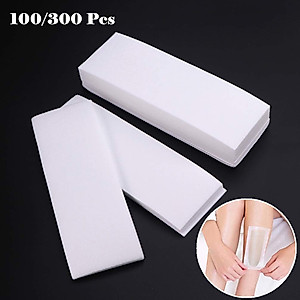 ROSENICE 100pcs Wax Strips Paper Professional Facial Body Hair Removal Depilatory Nonwoven Epilator