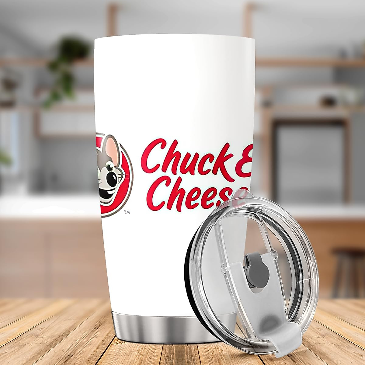 Tumbler Chuck 20 30 Oz E Coffee Cheese Stainless Insulated Steel