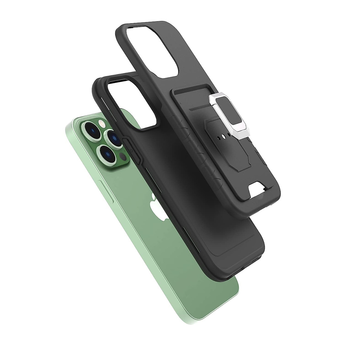 Asuwish Phone Case for iPhone 14 Pro Max 6.7 inch with Screen Protector Cover and Credit Card Ring Holder Stand Cell Accessories iPhone14promax 5G i Phone14Max Plus iPhone14 ProMax Women Men Black