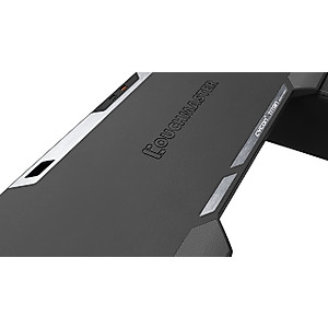 Couchmaster CYCON² Titan Edition, Couch Gaming Desk for Mouse & Keyboard (for PC, PS4/5, Xbox One/Series X), Ergonomic lapdesk for Couch & Bed, Nappa Leather, Real Titanium (Renewed)