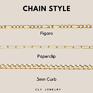 Custom Name Necklace 18K Gold Plated Personalized Nameplate Customized Jewelry Gift for Women Men Friend