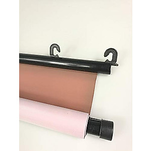 PVC Hooks Home Decor Wall Poster Scroll Hooks 10 Piece (2 cm / per Piece)