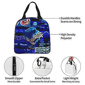 Uutvmp Anime Backpack 3pc Set cool Travel Backpack Fashion Cartoon laptop backpack Unisex