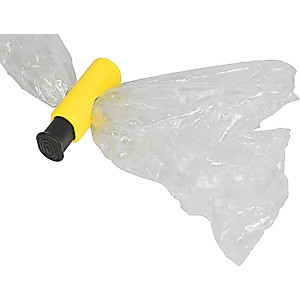 Set of 24 Jumbo Bag Ties - Squeeze & Lock Design - Non Slip Grip - Features 3 Colors for More Organization! (24)