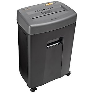 Amazon Basics 17-Sheet Cross-Cut Paper, CD, and Credit Card Shredder with Pullout Basket