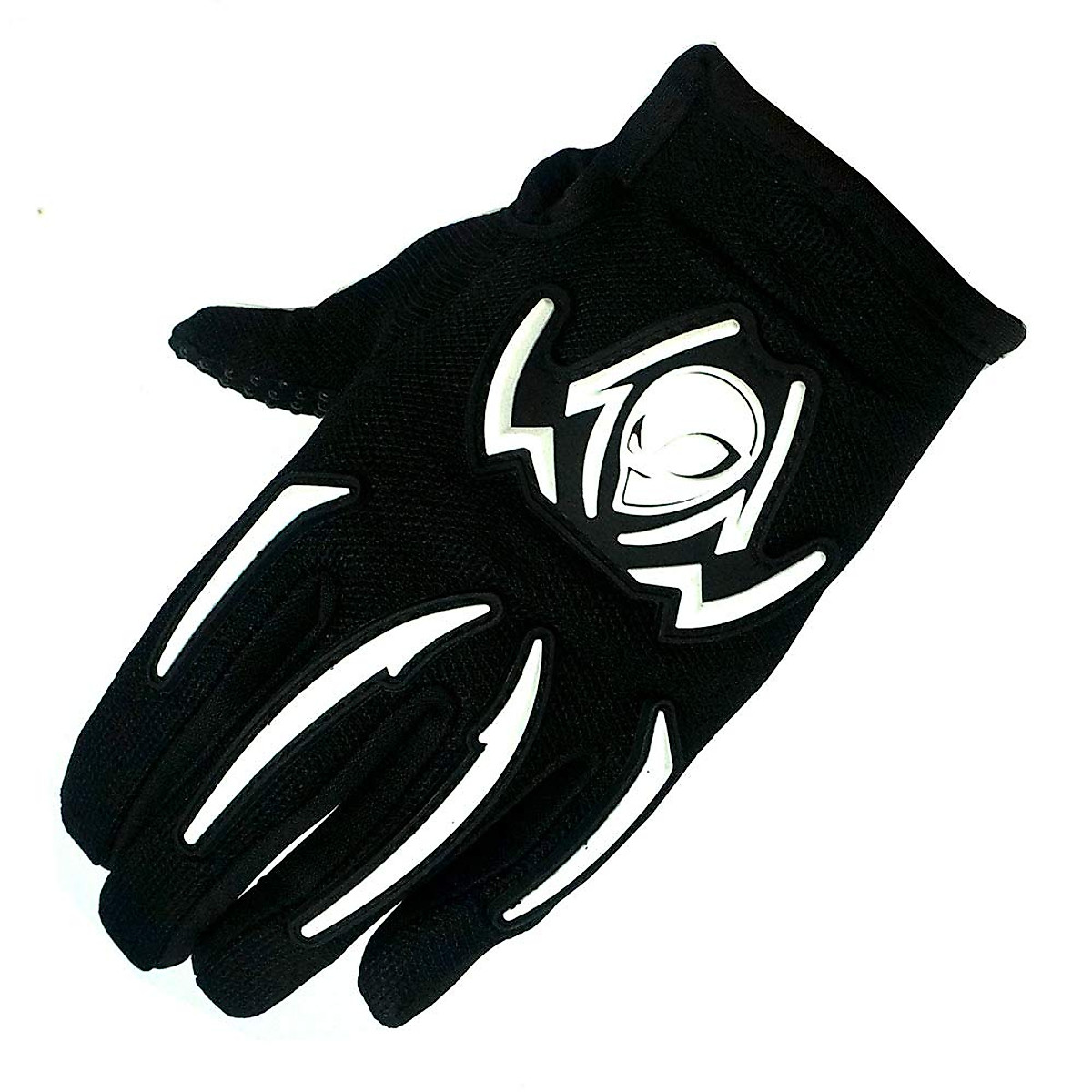 Youth Kids Motocross Motorcycle BMX MX ATV Dirt Bike Bicycle Cycling Gloves Martian Spider Black