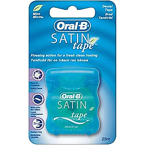 Oral-B Satin Floss Mint - 25 m, Set of 3 by Oral-B