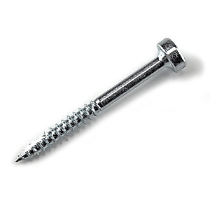 Kreg SPS-F150-500 Zinc Pocket Screws, 1-1/2 Inch #6 Fine Thread, Pan Head (500 Count)