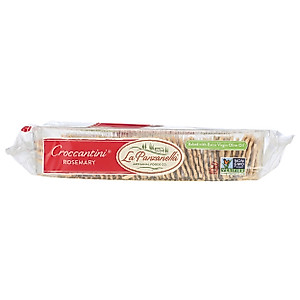 La Panzanella, Rosemary Mini Croccantini Cracker, 6 Ounce