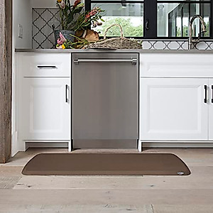 GelPro Elite Anti-Fatigue Kitchen Mat Bundle - 20 x 36 & 20 x 48, Linen Truffle