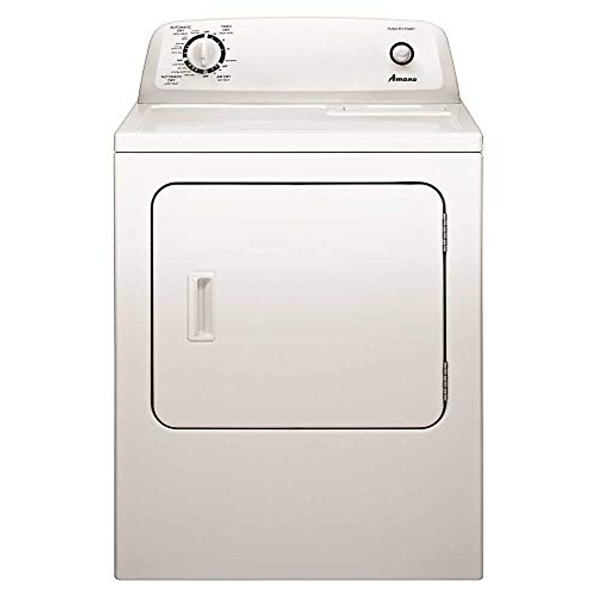 AMANA NED4655EW 6.5 cu. ft. Front Load Electric Dryer with 11 Drying Cycles, White