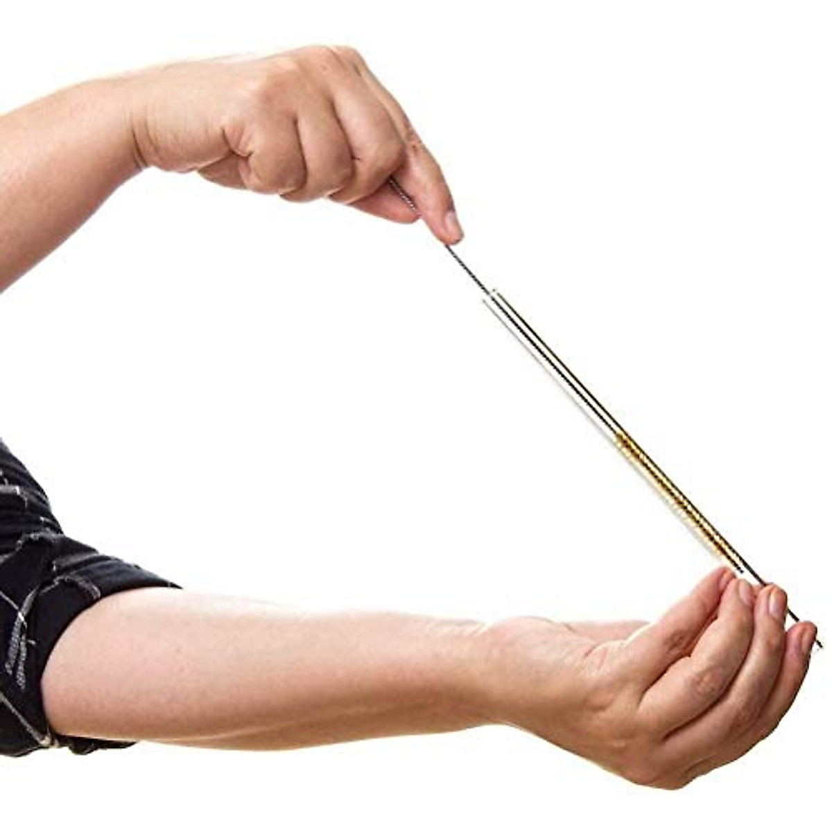 10 Pack Glass Straws, Reusable Glass Drinking Straws, With 10 Straight Smoothie Straws and 2 Cleaning Brush, Reusable Straws For Coffee, Tea, Wine, Juice, Smoothies, Frozen Drinks (8x200mm)