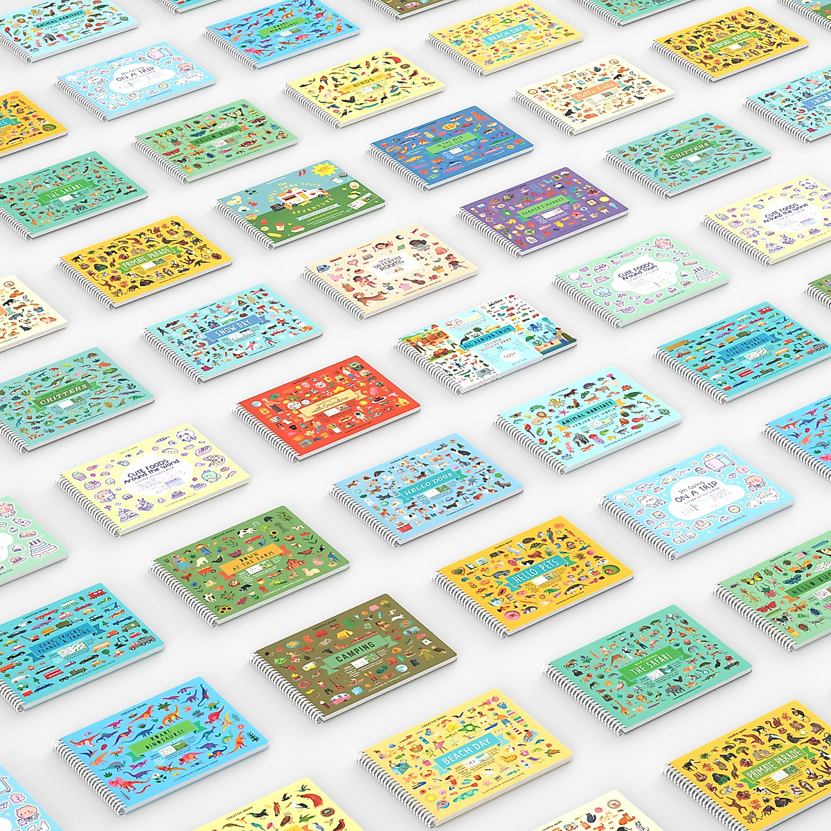 Cupkin Mosaic Sticker Art Kits for Kids and Adults - ABC Mosaics Art Craft Kit for Boys and Girls - 52 Page Sticker by Number Mosaic Kit with 3,000+ Jewel + Foam Stickers + Coloring Book for Kids