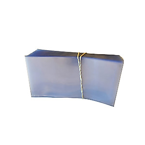 135 x 56 mm Clear Perforated Shrink Band for Glass Jars, Plastic Jars, Metal Tins and More. [Compatible Diameter Range: 3” – 3 1/4”] - Bundle of 250