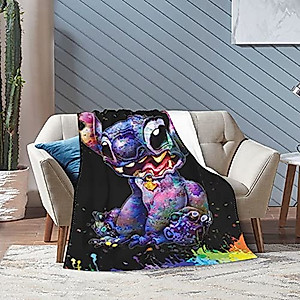 Cute Blanket Super Soft Blankets Lightweight Warm Throw Blankets for Couch Bed Sofa Travel Camping Gift(40x50inches)