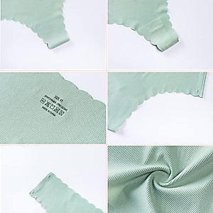 Aogda Thongs Women Underwear Ladies Panties Womans Seamless Thong Pack（Small）