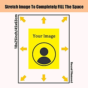 RMSGOZO Angel Little Girl Diamond Painting - Christian Diamond Art Kits for Adults, Full Round Gemstone Crystal Cross Stitch Kit, for Wall Decor & Club Decor (16 X 16 Inch)