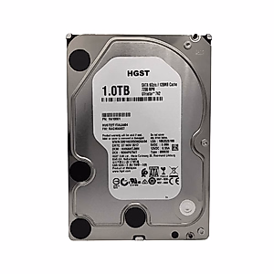 HGST Ultrastar 7K2 (1W10001) HUS722T1TALA604 1TB 128MB Cache 7200RPM SATA 6Gbps 3.5in Datacenter Hard Drive (Renewed)