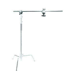 PHOCUS 42 inch Extension Grip Boom Arm with 2 Pieces Swivel Grip Heads for Light Stand Reflector Flag and Other Studio Video Photography Equipment