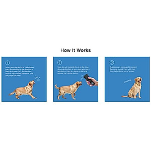 Bark Begone Dog Trainer| Anti Barking Dog Device| The Original Ultrasonic Emitter for Aggressive or Wild Dogs| No Collar Required| Lightweight, Durable| 70 ft Range| Correct Poor Behavior