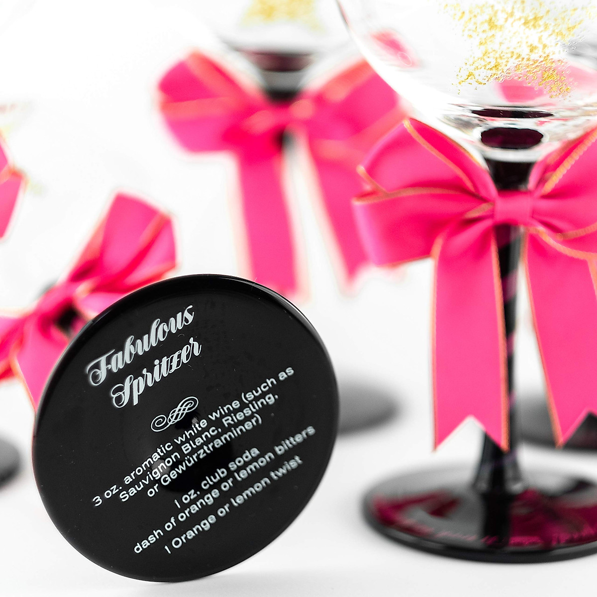 SAY HO UM 40 and Fabulous Birthday Wine Glass for Women | Fun Gift for Woman Turning Forty Years Old | Mom, Best Friend, Aunt, Sister, Cousin, Co-Worker | Big 23 oz, 8.8 Inch Tall Wine Glass