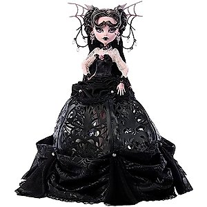 Monster High Draculaura Doll, Vampire Heart in Extravagant Black Ballgown with Elegant Headpiece & Accessories