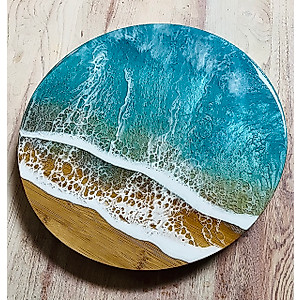 Ocean Lazy Susan, by Coastal Colors Art Co.