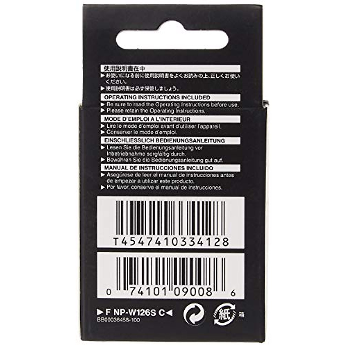 Fujifilm NP-W126S Li-Ion Rechargeable Battery