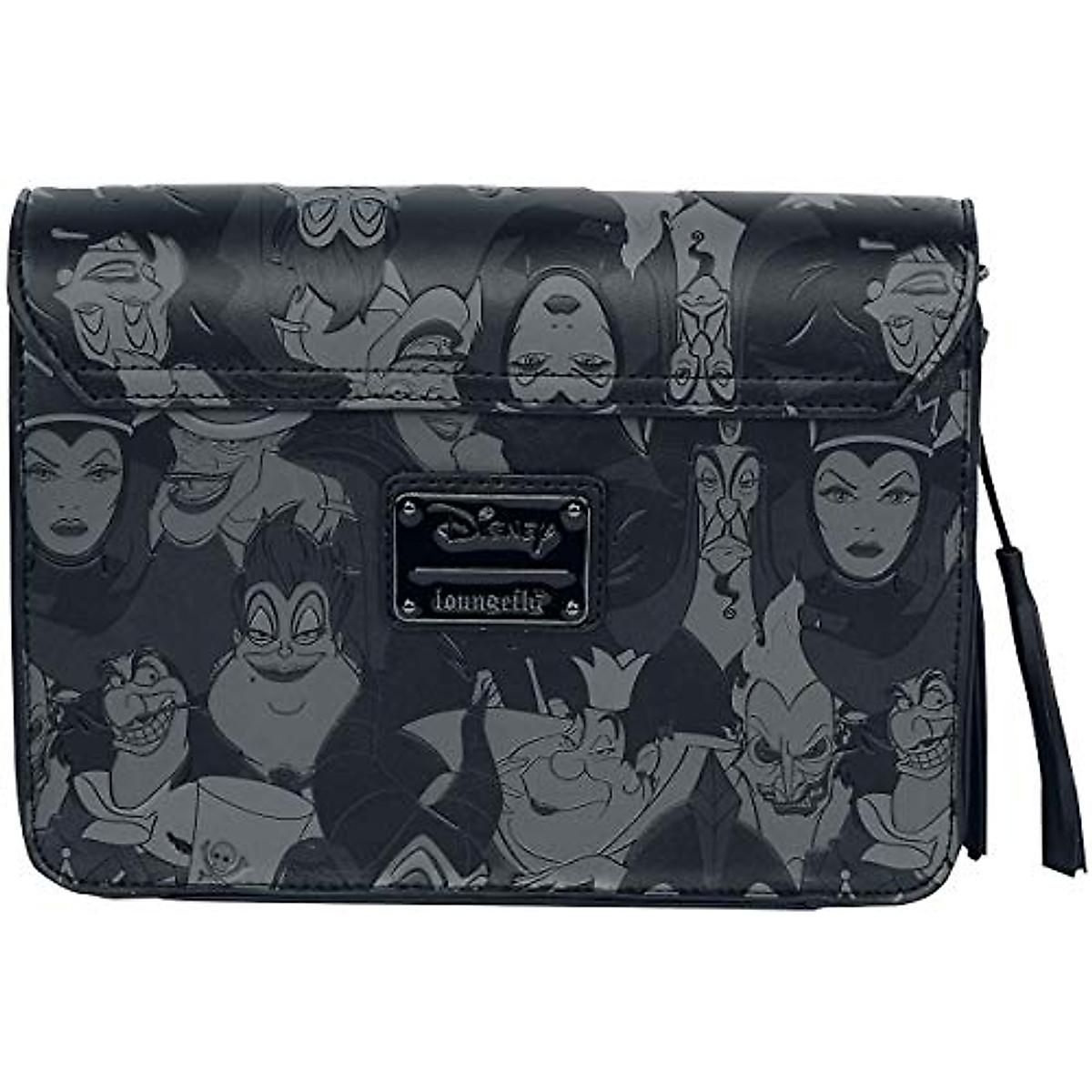 Loungefly Disney Villains Debossed Crossbody Bag