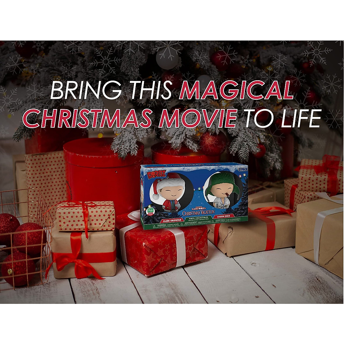 Christmas Vacation Funko Pop Christmas Vacation Figures - Includes Clark Griswold and Cousin Eddie - Vinyl Collection