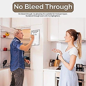 STEELAID Full Magnetic Back Grocery list 50 Sheets Christmas Gifts for Mom